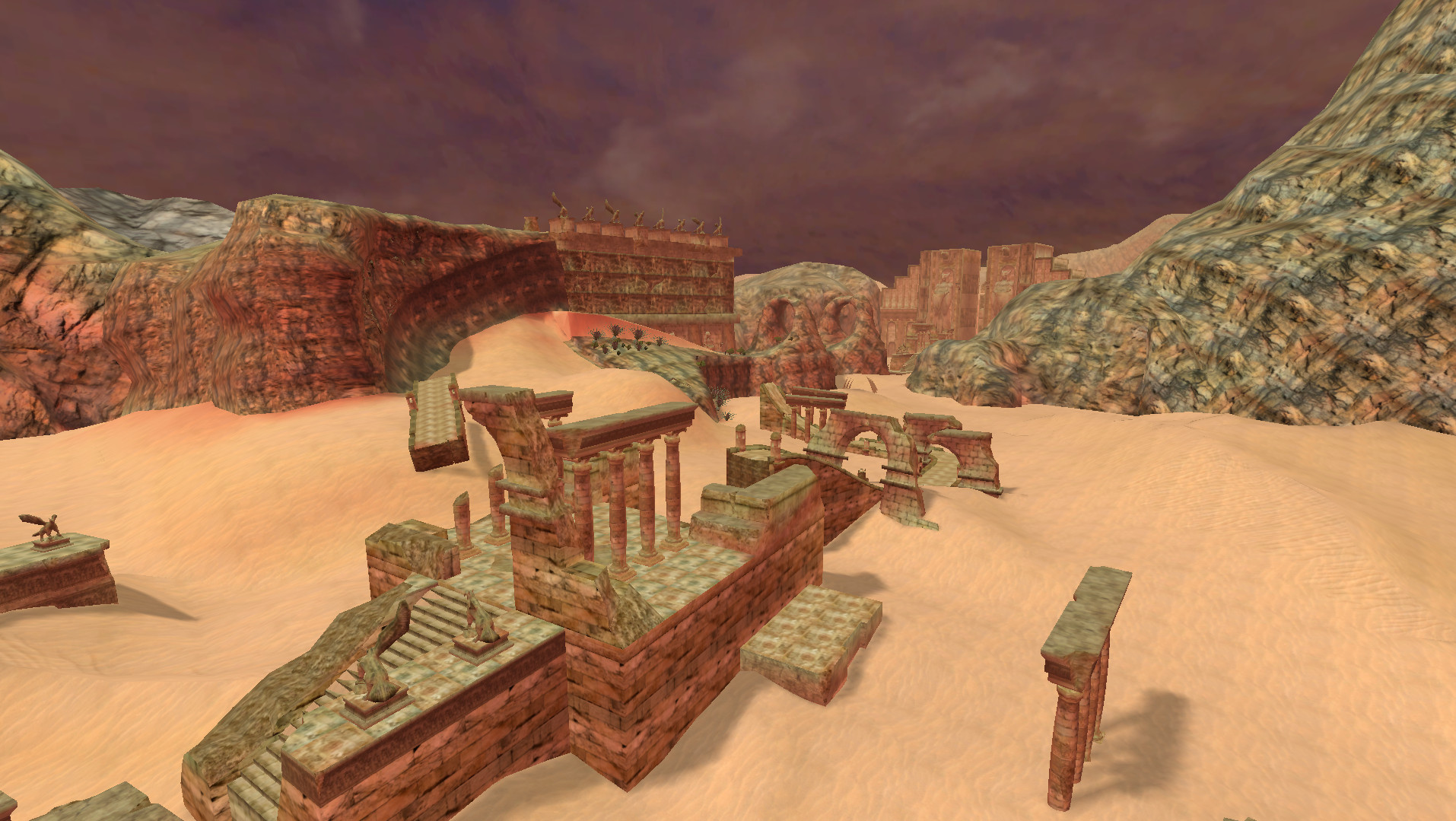 Dusty Desert Mod for Sonic World DX | SWDX Mods
