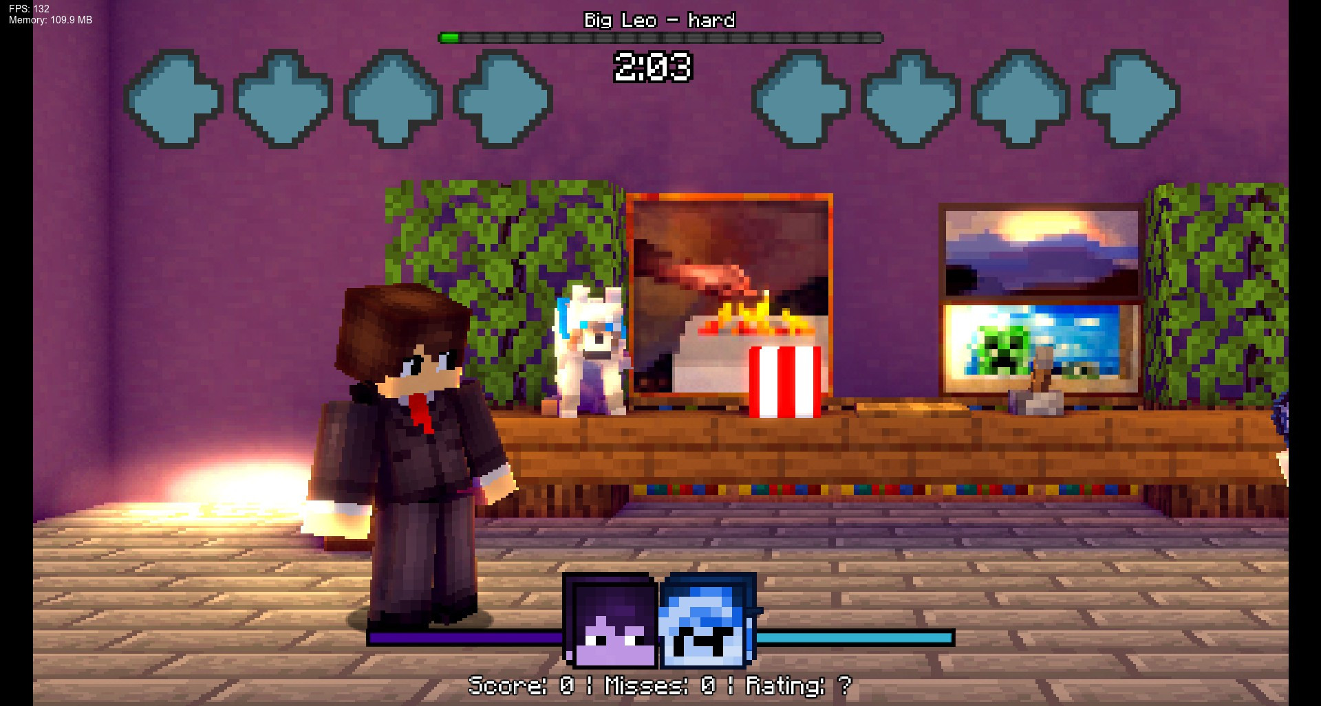 Vs Ei Mine Mod for Friday Night Funkin' | FNF Mods