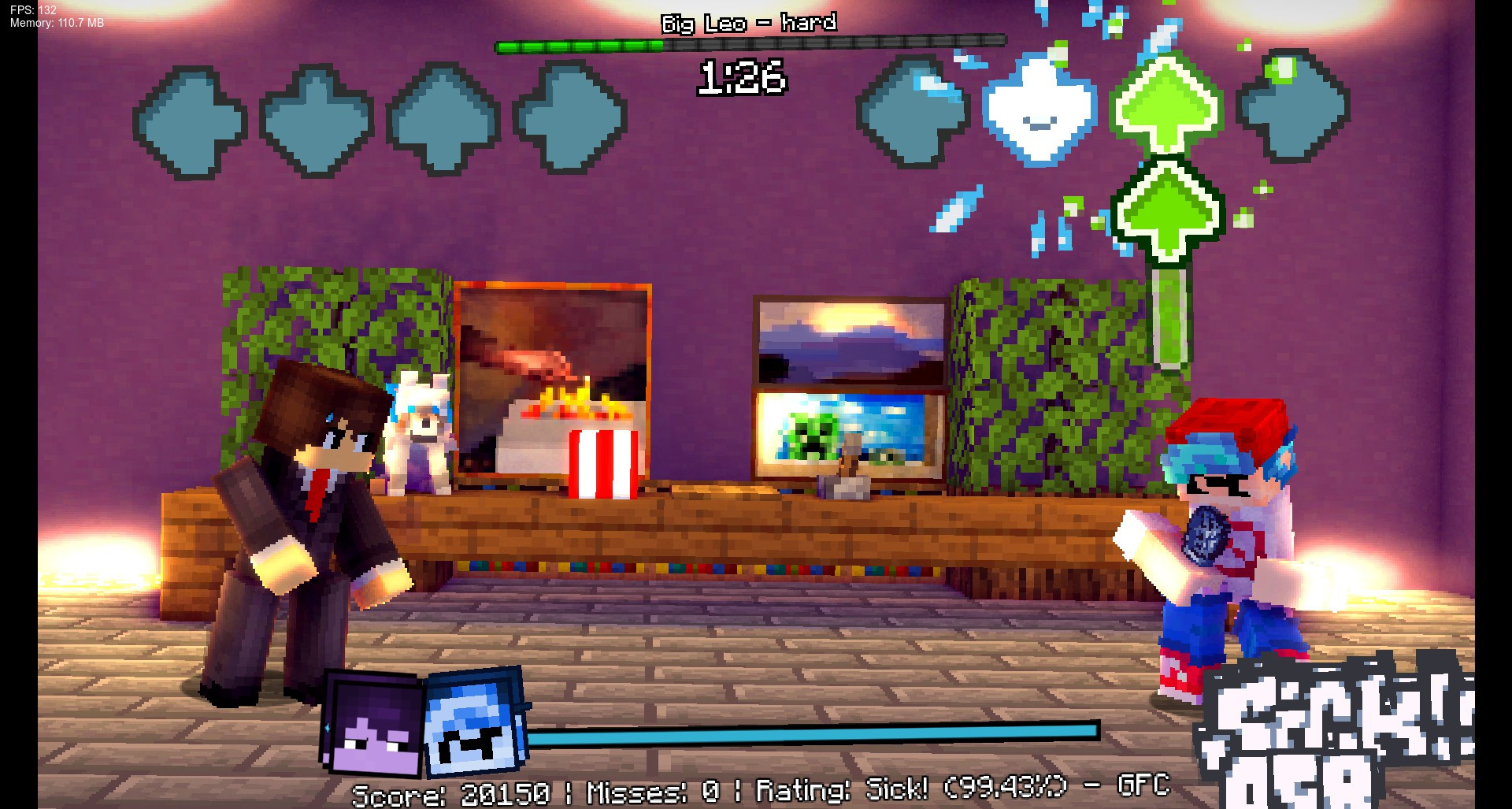 Vs Ei Mine Mod for Friday Night Funkin' | FNF Mods