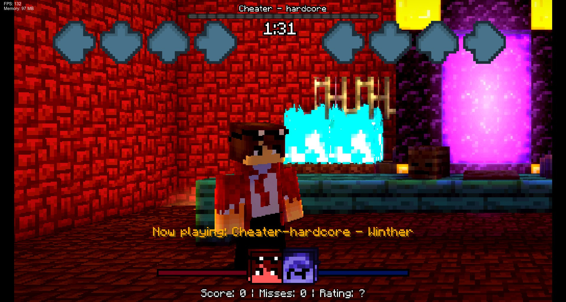 Vs Ei Mine Mod for Friday Night Funkin' | FNF Mods