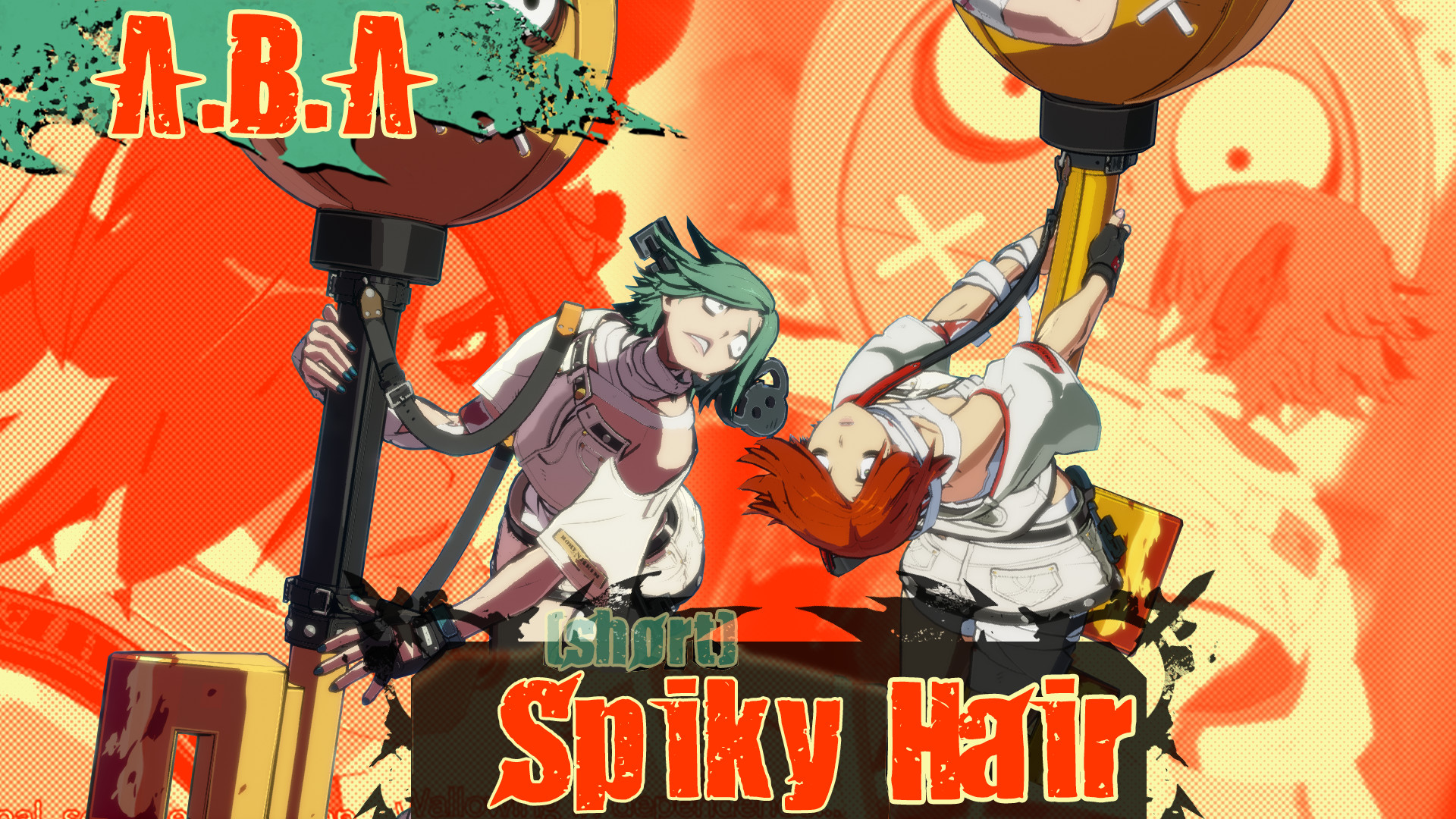 Spiky Hair A.B.A Mod for GUILTY GEAR -STRIVE- | GGST Mods