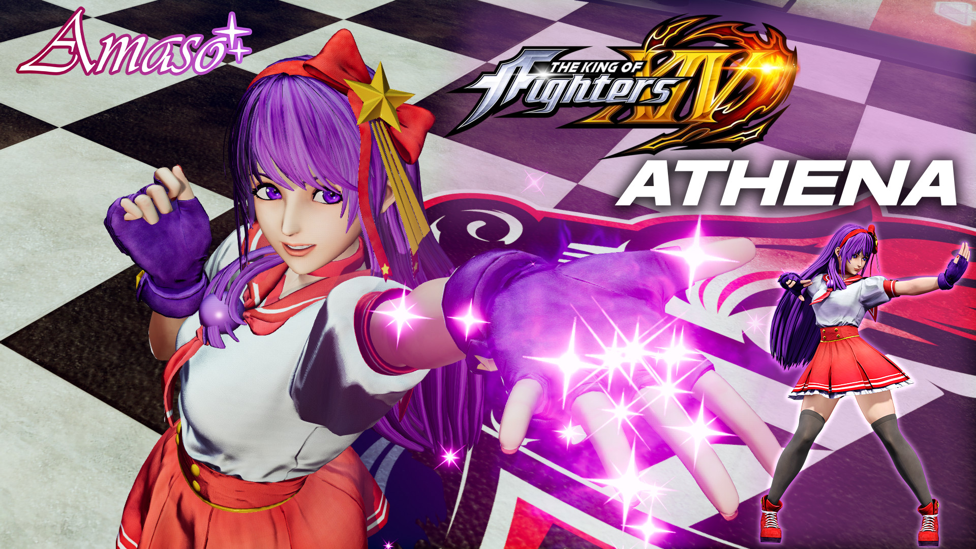KOFXIV Athena (REMAKE UPDATE) Mod for The King of Fighters XV | KoFXV Mods