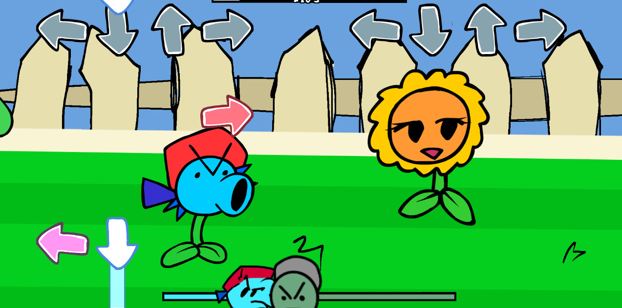 Pvz Paint Shot Mod for Friday Night Funkin' | FNF Mods