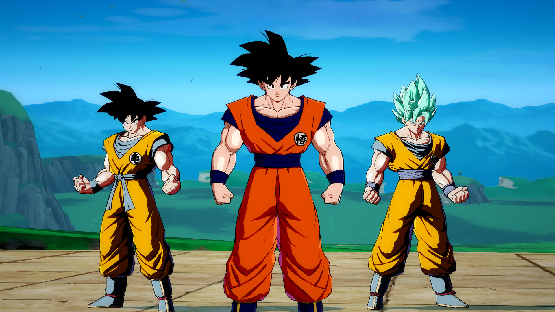 Goku Anime Colors (B/SSJ/SSB) Mod for Dragon Ball FighterZ | DB:FZ Mods