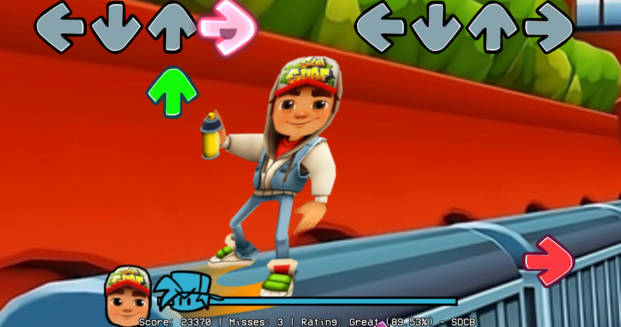 Subway Funkers Mod for Friday Night Funkin' | FNF Mods