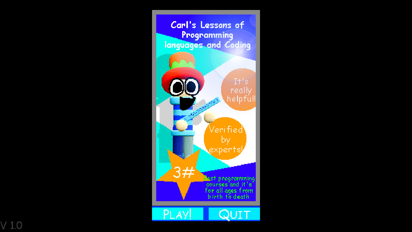 Carl's Lessons Of Programming Languages And Coding Mod for Baldi's Basics | Baldi Mods