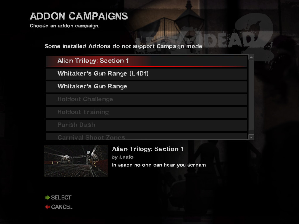 Left 4 Dead 2 - Aliens Trilogy Custom Campaign Mod for Left 4 Dead 2 ...
