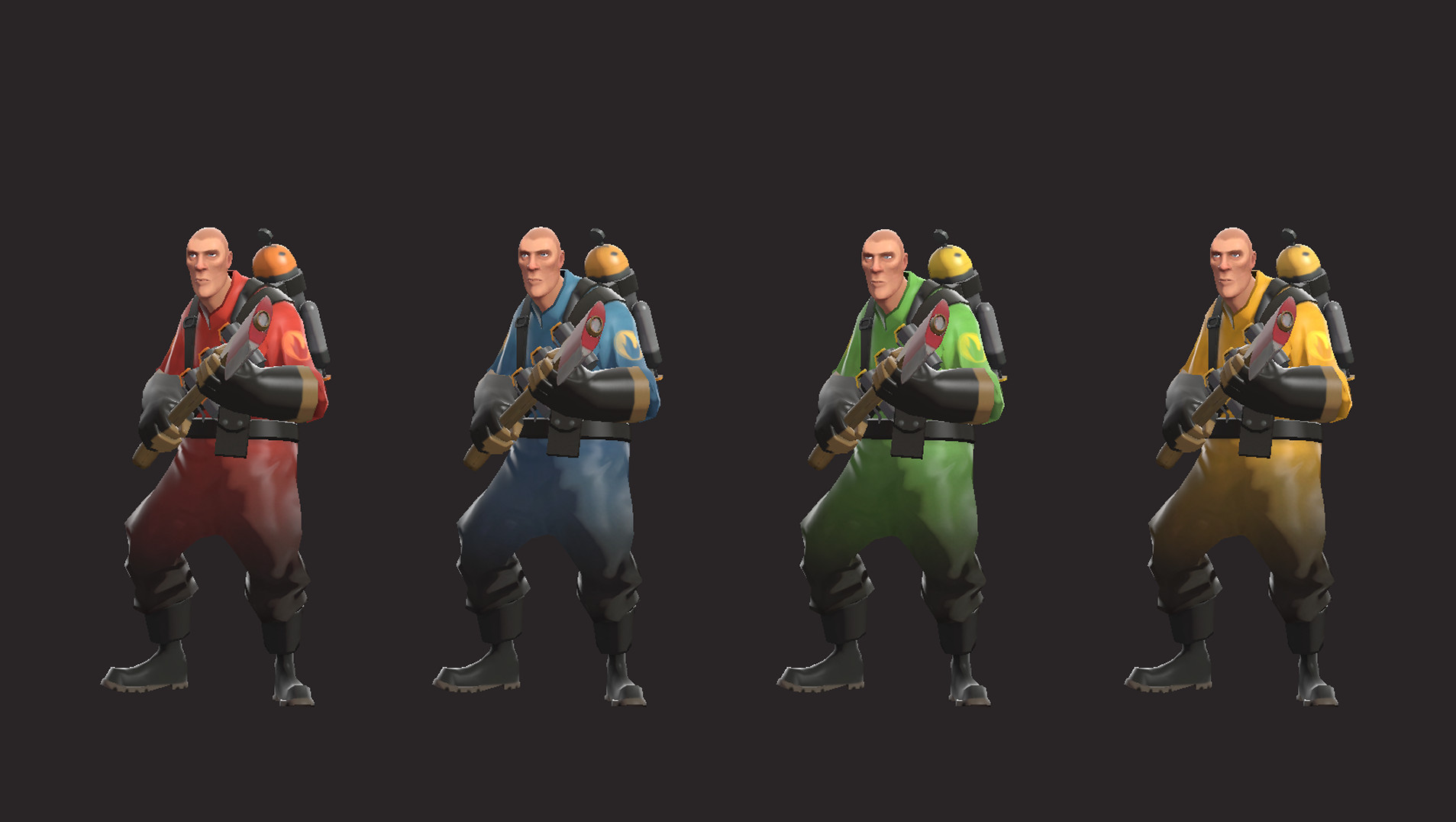 Pyro Unmasked Port Mod for Team Fortress 2 Classic | TF2Classic Mods