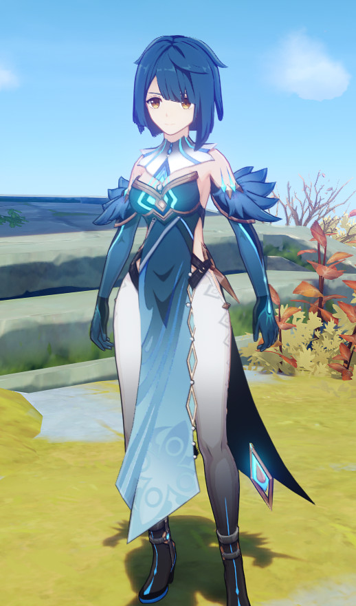 Mirror Maiden Xingqiu Recolor Mod for Genshin Impact | GI Mods