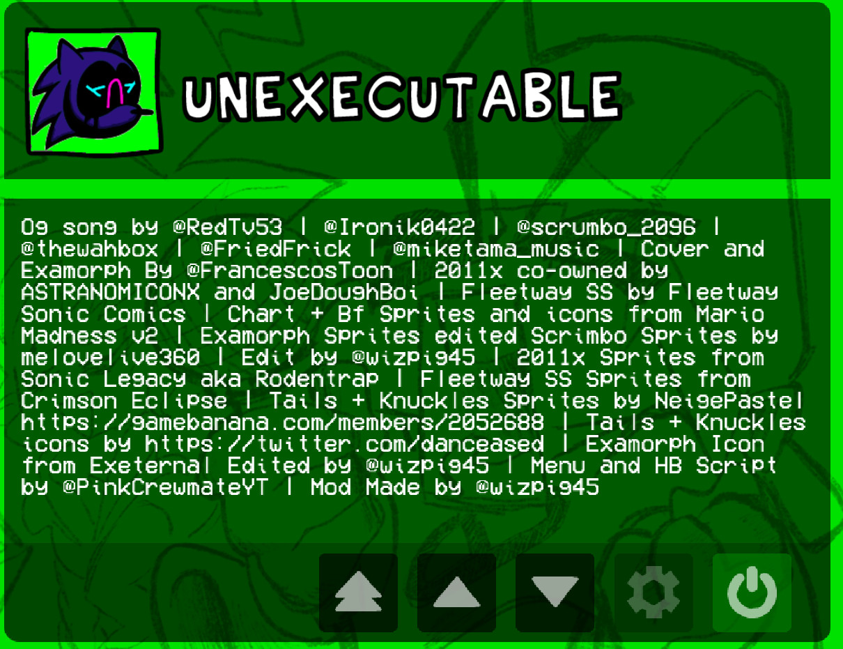 Unexecutable Mod for Friday Night Funkin' | FNF Mods