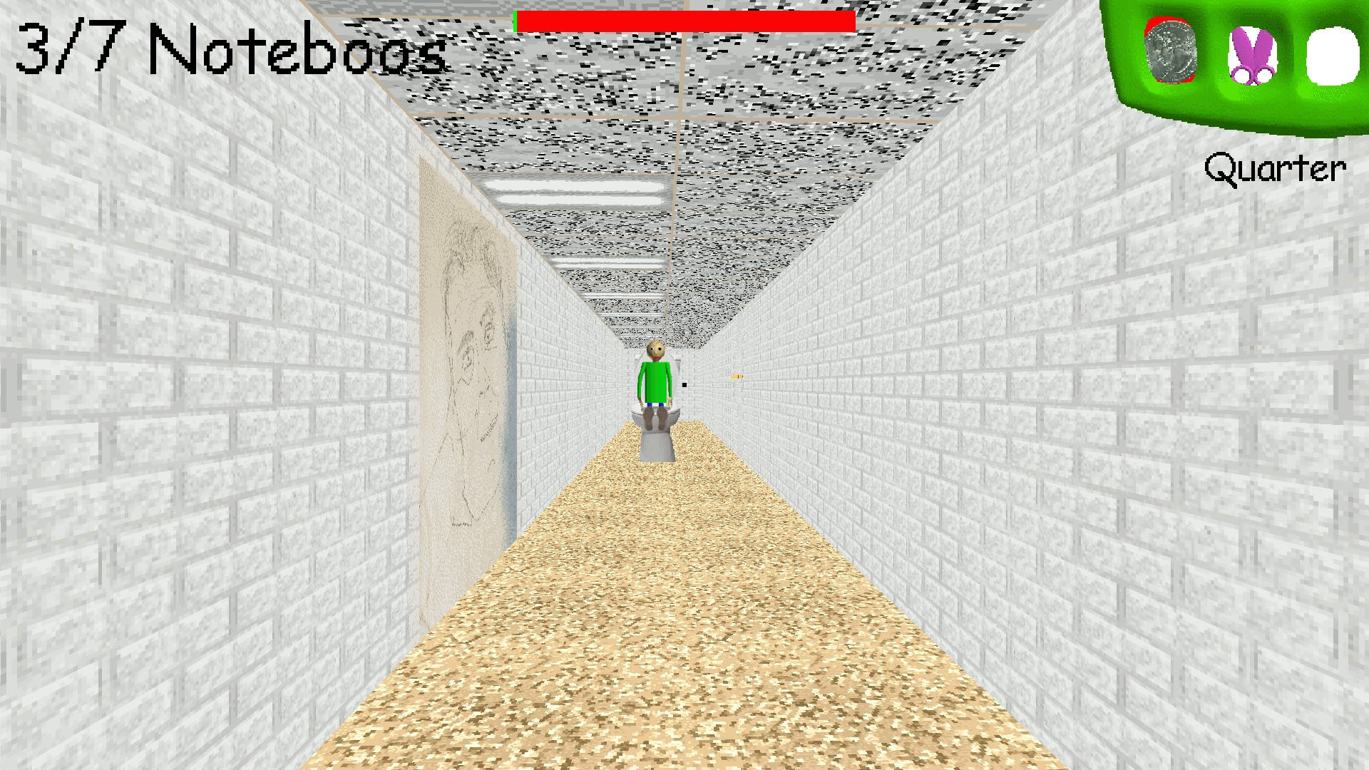 Baldi is on the Toilet (Joke mod) Mod for Baldi's Basics | Baldi Mods