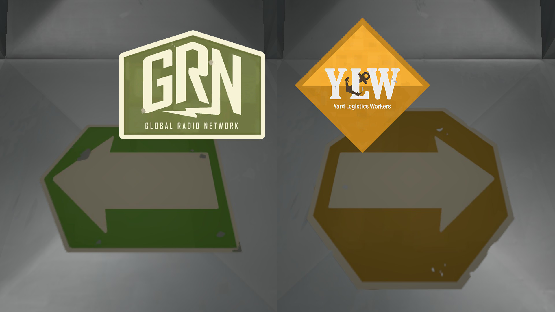 Consistent GRN and YLW Arrow Signs Mod for Team Fortress 2 Classified ...