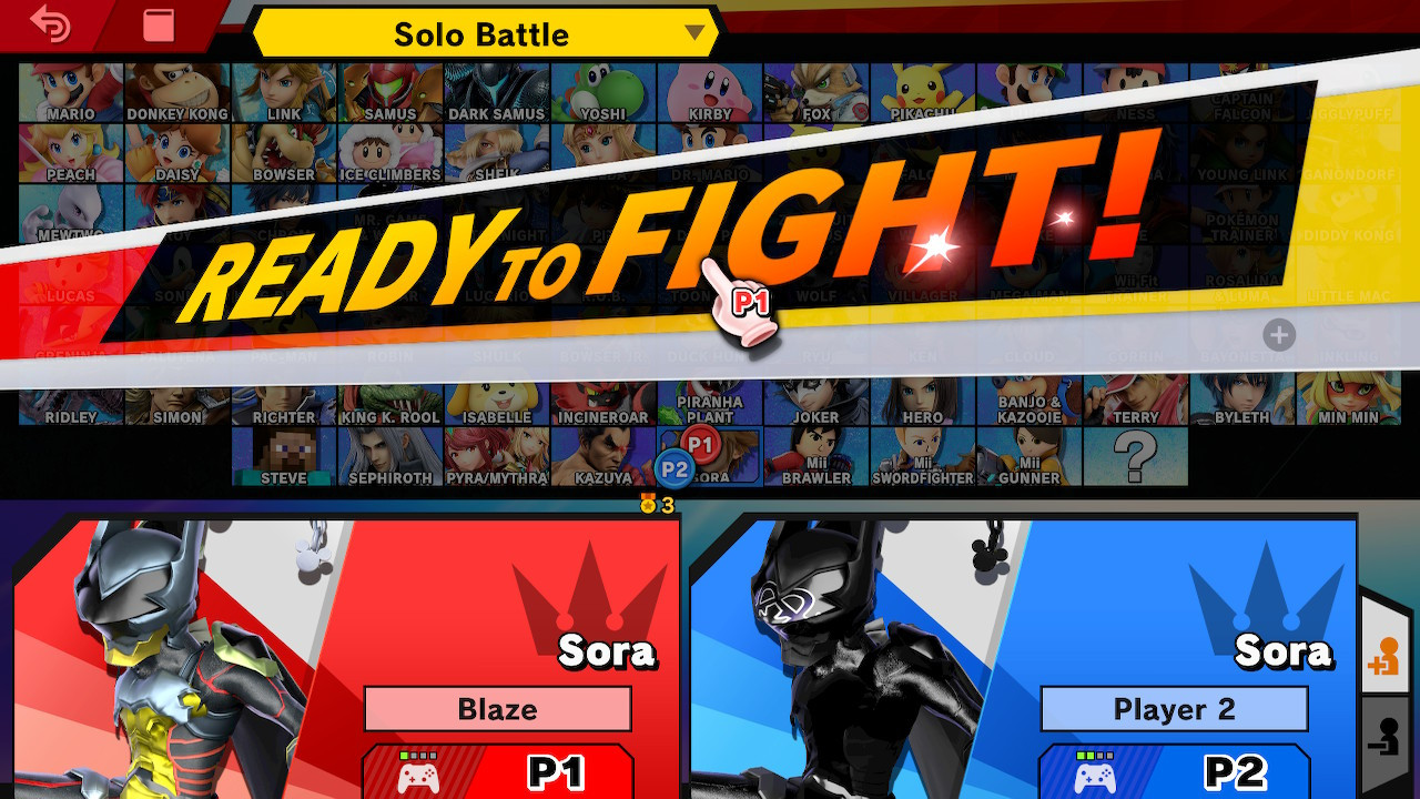 Keyblade Armor Sora Mod for Super Smash Bros. Ultimate | SSBU Mods