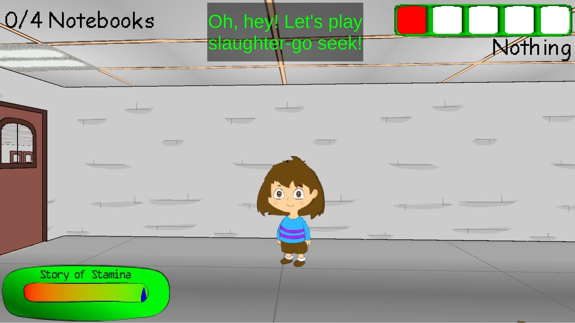 SOU Frisk's Basics Plus Mod for Baldi's Basics | Baldi Mods