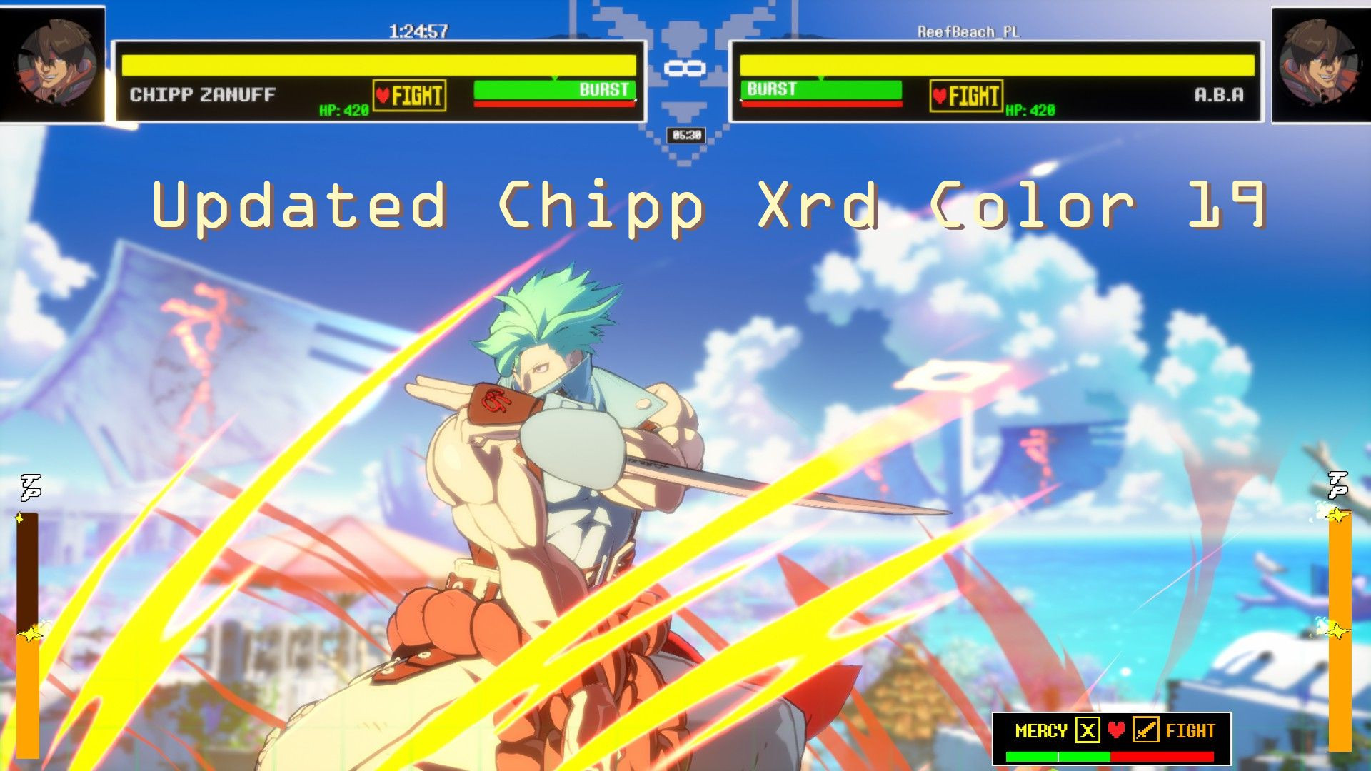 Chipp Zanuff Xrd Color 19 Mod for GUILTY GEAR -STRIVE- | GGST Mods
