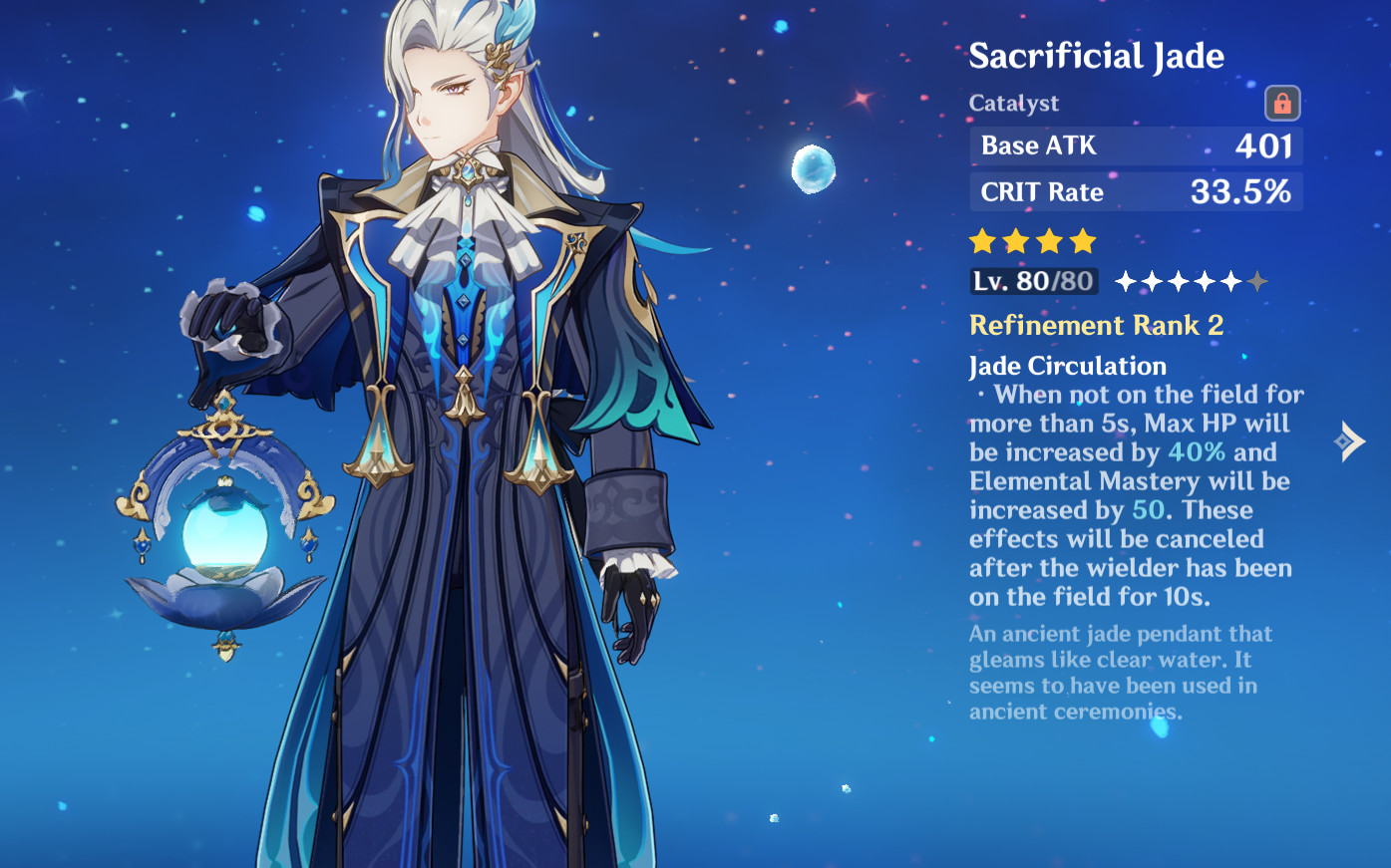 Sacrificial Jade for Neuvillette Mod for Genshin Impact | GI Mods