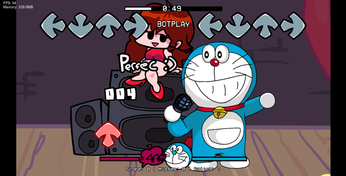 Playable Doraemon And Nobita Mod for Friday Night Funkin' | FNF Mods