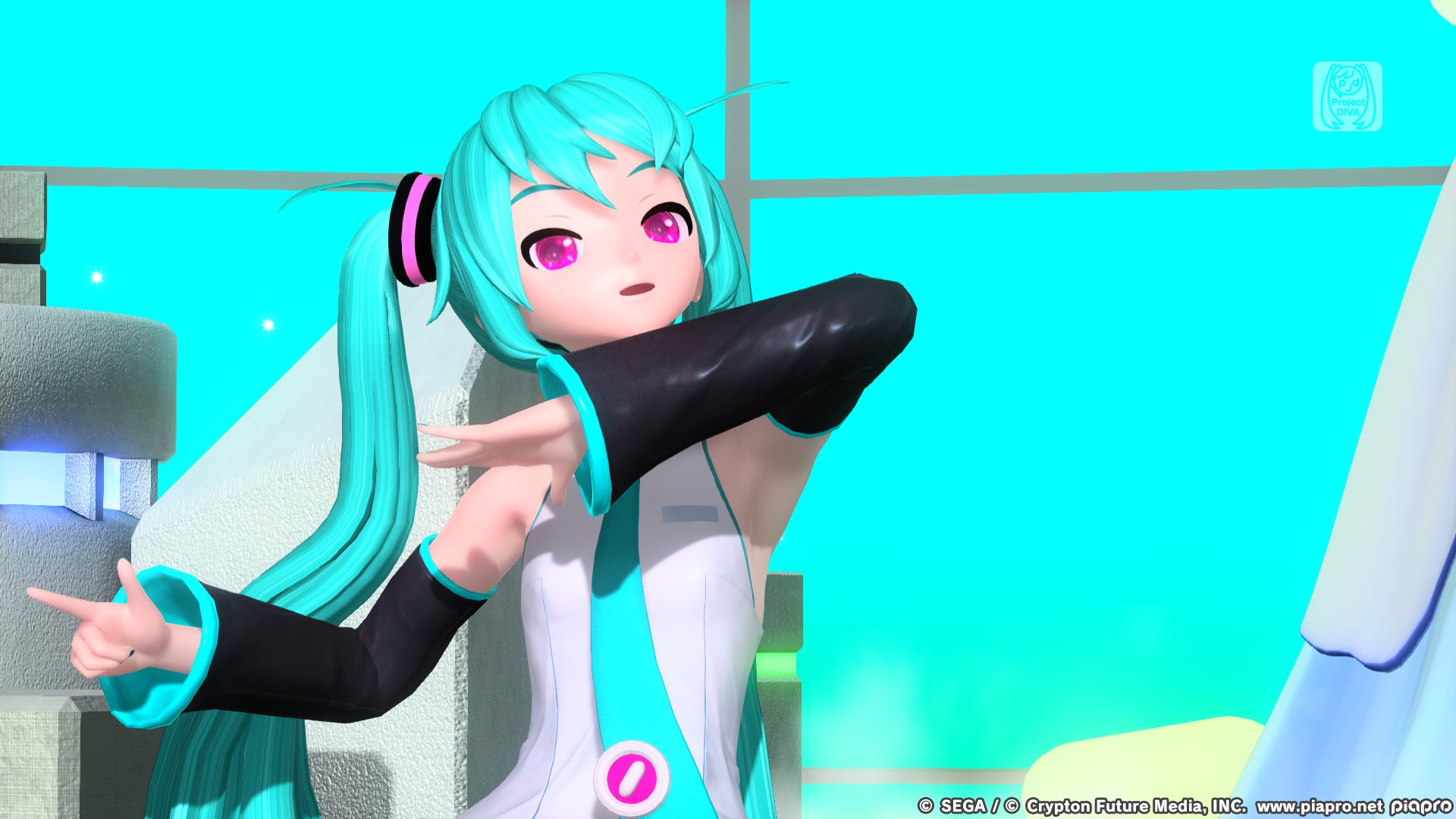 Because You're Here Miku Mod for Hatsune Miku: Project DIVA Mega Mix+ ...