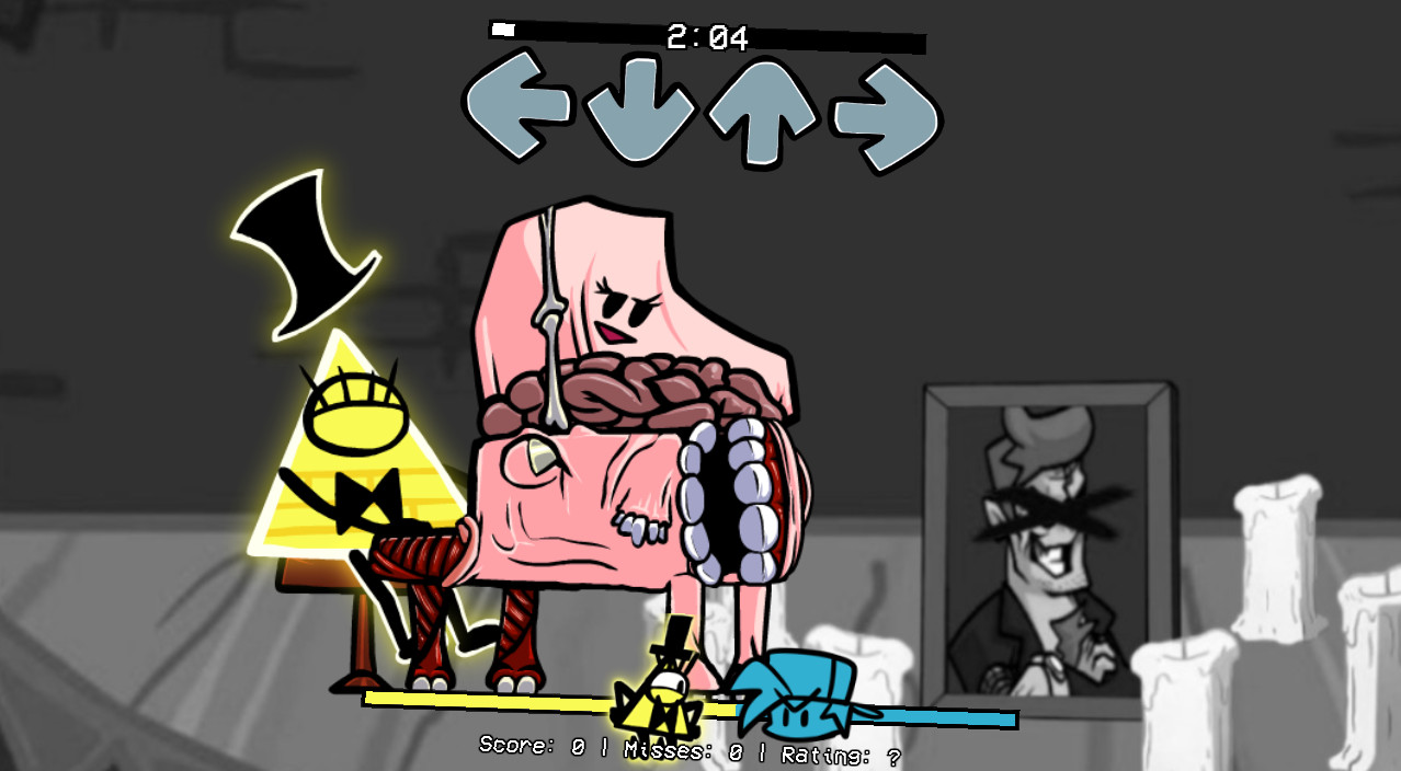 VS Bill Cipher Mod for Friday Night Funkin' | FNF Mods