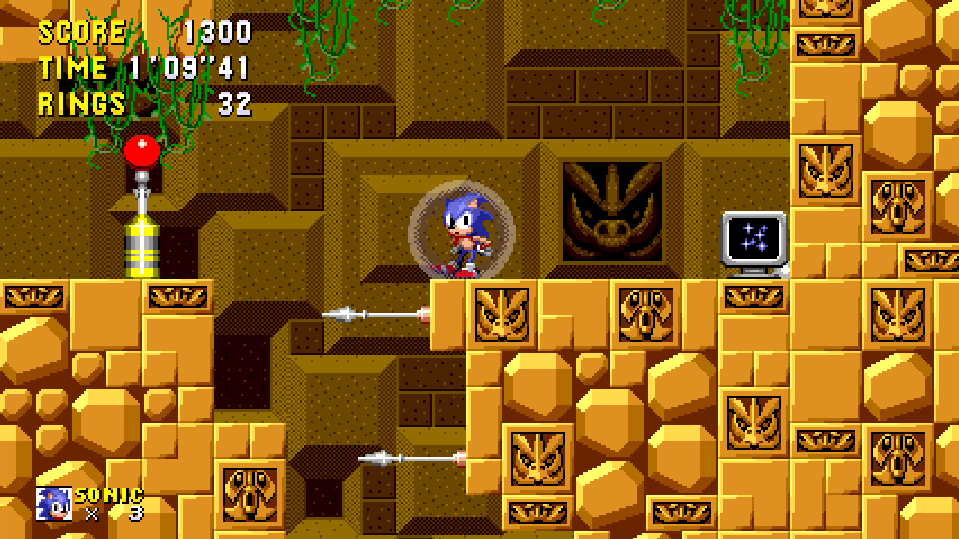 Sonic GAMEGEAR assets Mod for Sonic the Hedgehog Forever | S1F Mods