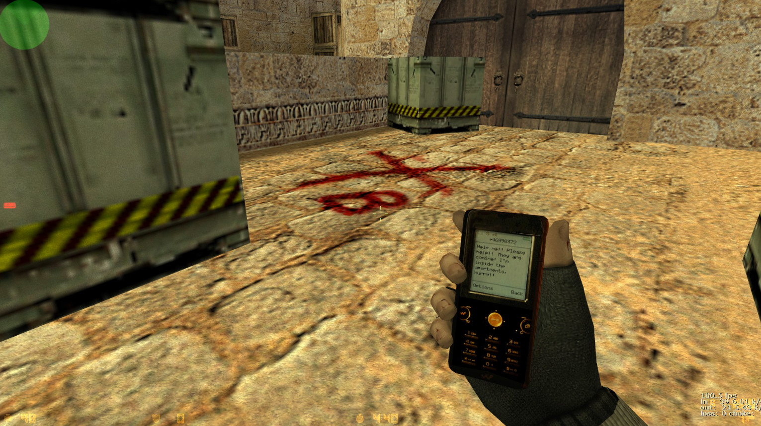 Cry of Fear Mobile Cellphone for C4 Mod for Counter-Strike 1.6 | CS1.6 Mods