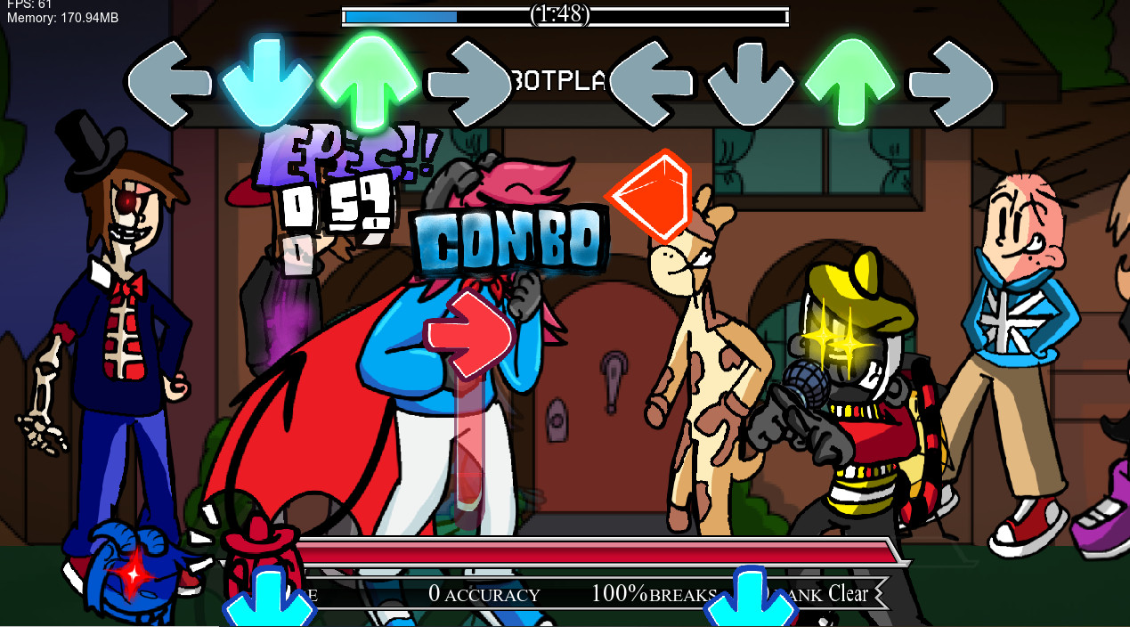 FNF VS Red X Scomicmaker V1 Demo Mod for Friday Night Funkin' | FNF Mods