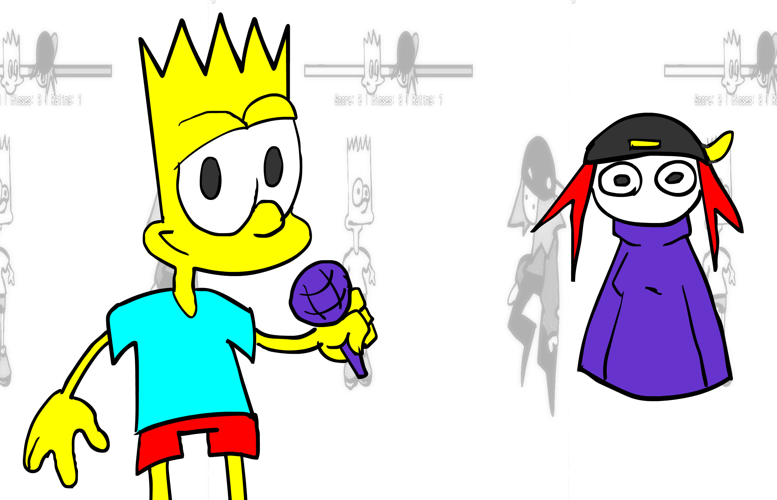 Vs Bort Mod Mod for Friday Night Funkin' | FNF Mods