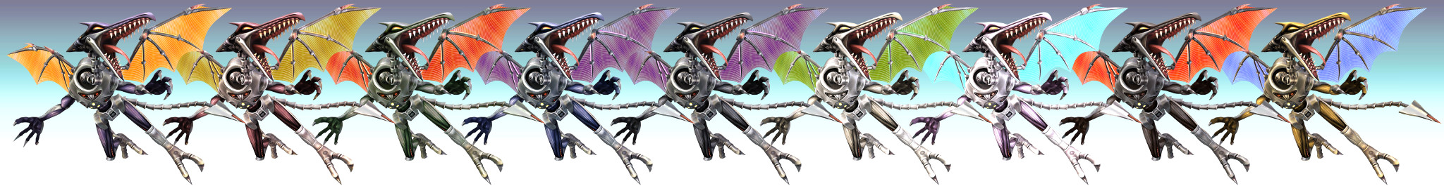 Brawl Ridley Pose Cosmetic Pack Mod for Super Smash Bros. Brawl | Brawl ...