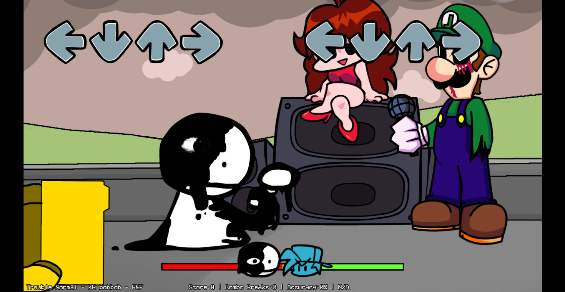 Playable Luigi.exe Mod for Friday Night Funkin' | FNF Mods