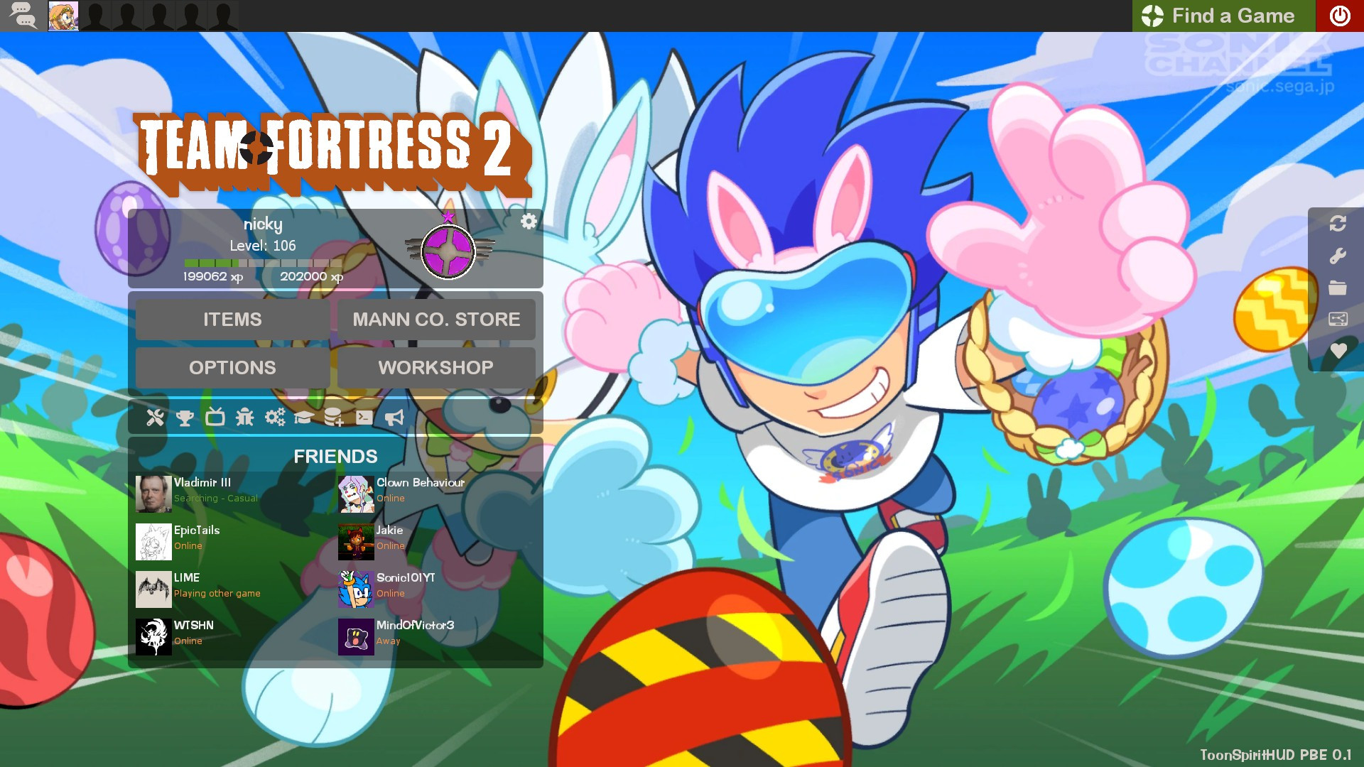 Sonic Channel 2024 Calendar Art Backgrounds Mod for Team Fortress 2 ...