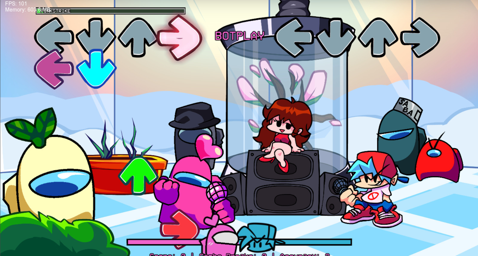 Vs Impostor: Grey_Peaceful! v2 Mod for Friday Night Funkin' | FNF Mods