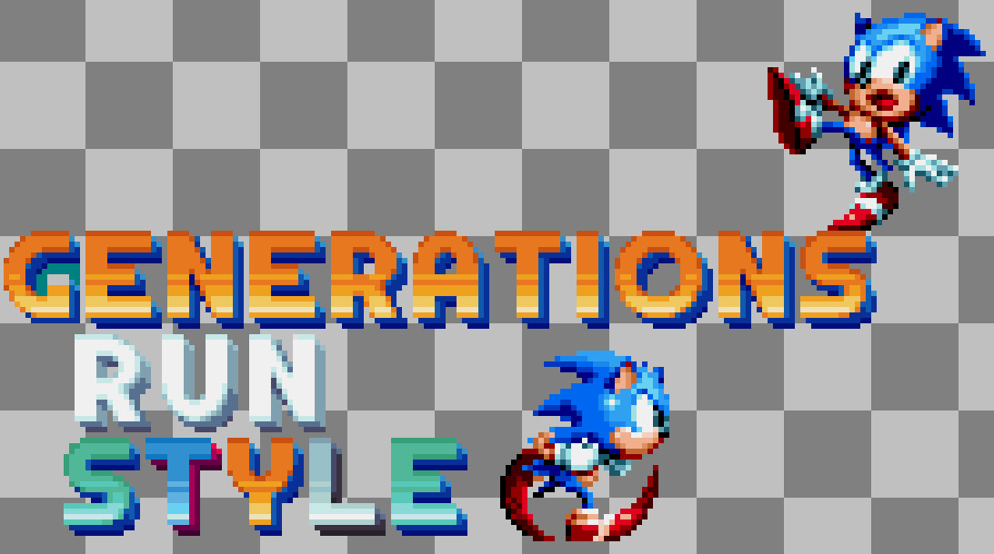 Sonic Generations run style [2.0 UPDATE] Mod for Sonic Mania | SM Mods
