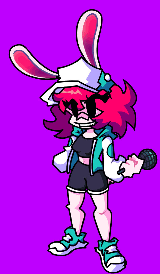 Skarlet Bunny sprite Mod for Friday Night Funkin' | FNF Mods