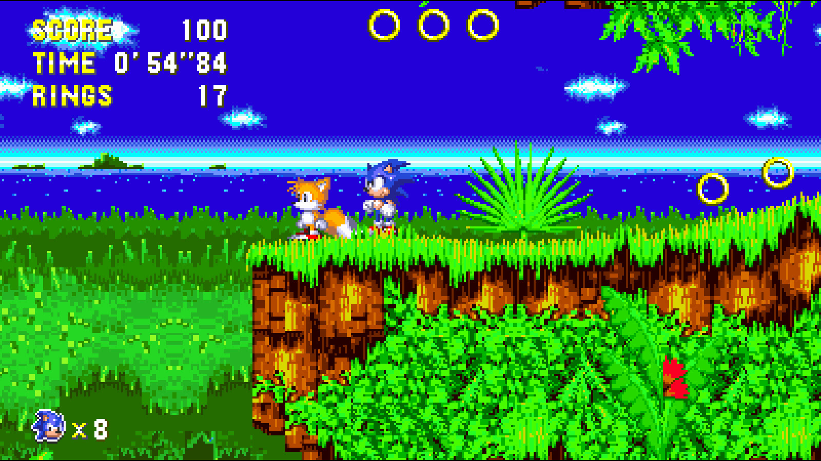 CD-esque Life HUD Mod for Sonic 3 A.I.R. | S3AIR Mods