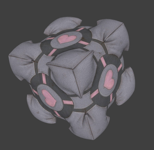 Portal RTX Pillow Cubes Mod for Portal 2 | P2 Mods