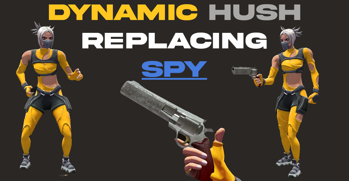 Dynamic Hush Replacing Spy! Mod for Team Fortress 2 | TF2 Mods