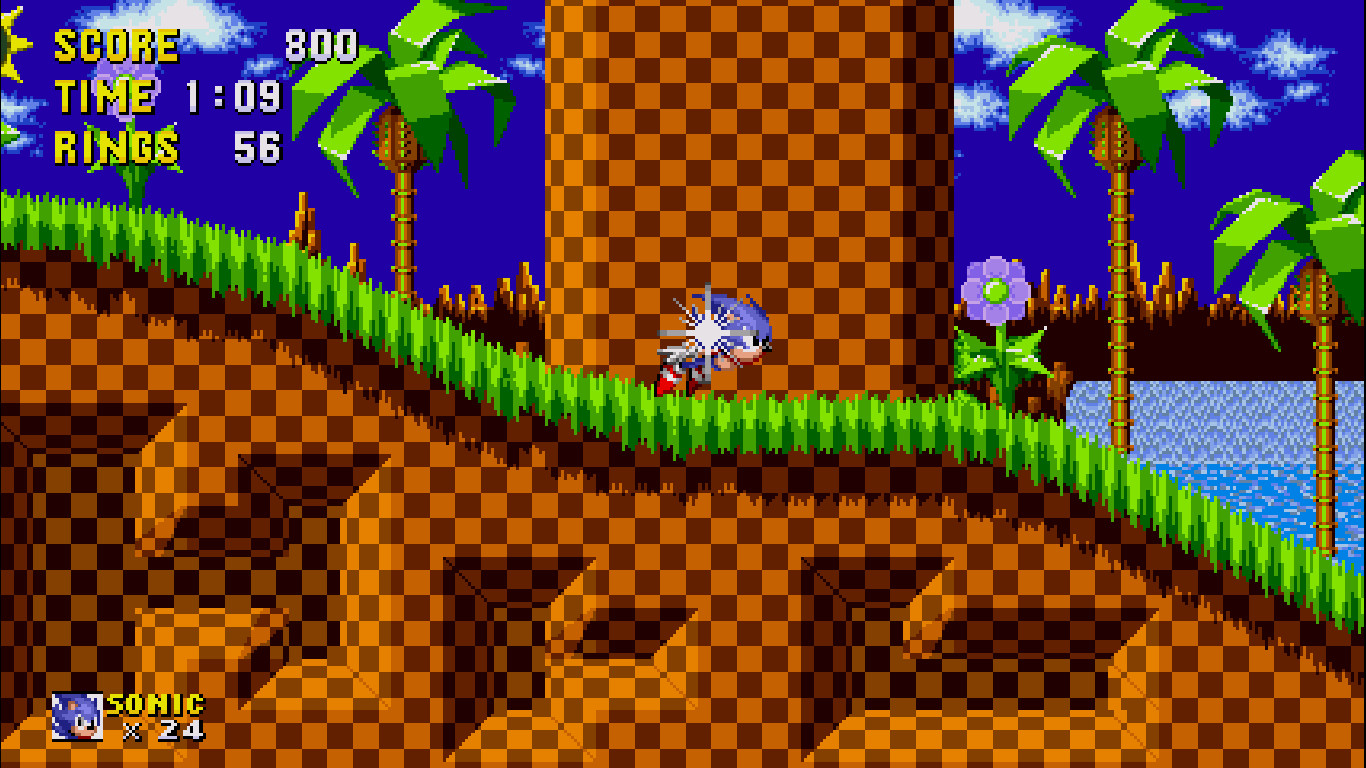 SF: Super Sonic Blue Glitch Mod for Sonic the Hedgehog Forever | S1F Mods