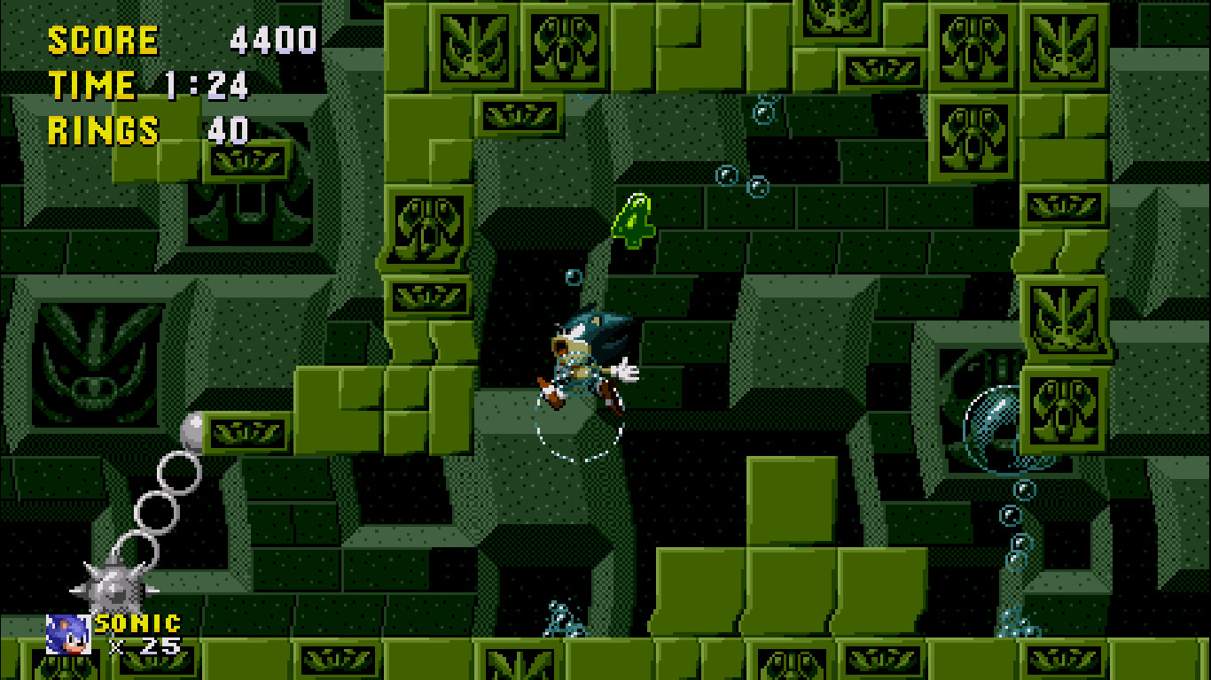 SF: Super Sonic Blue Glitch Mod for Sonic the Hedgehog Forever | S1F Mods
