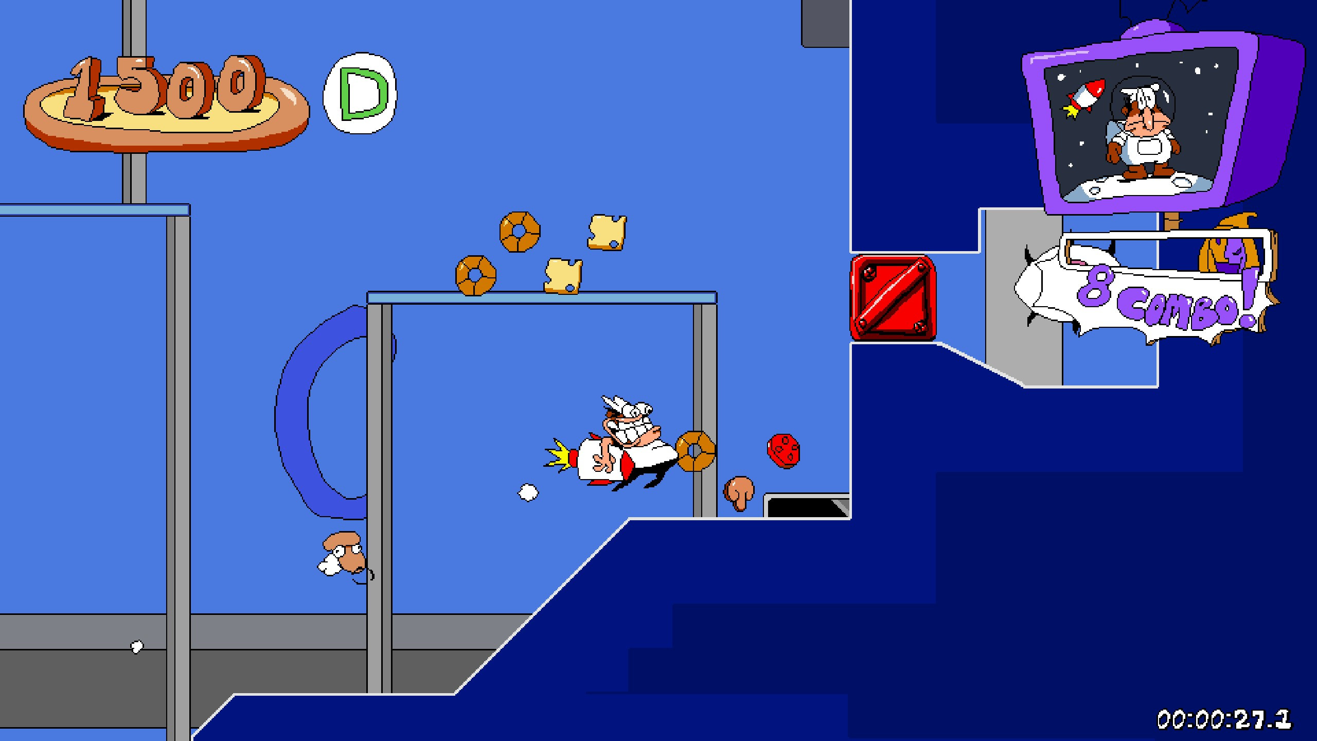 [SENSITIVE CONTENT] Flood Escape Tower Mod for Pizza Tower | PT Mods