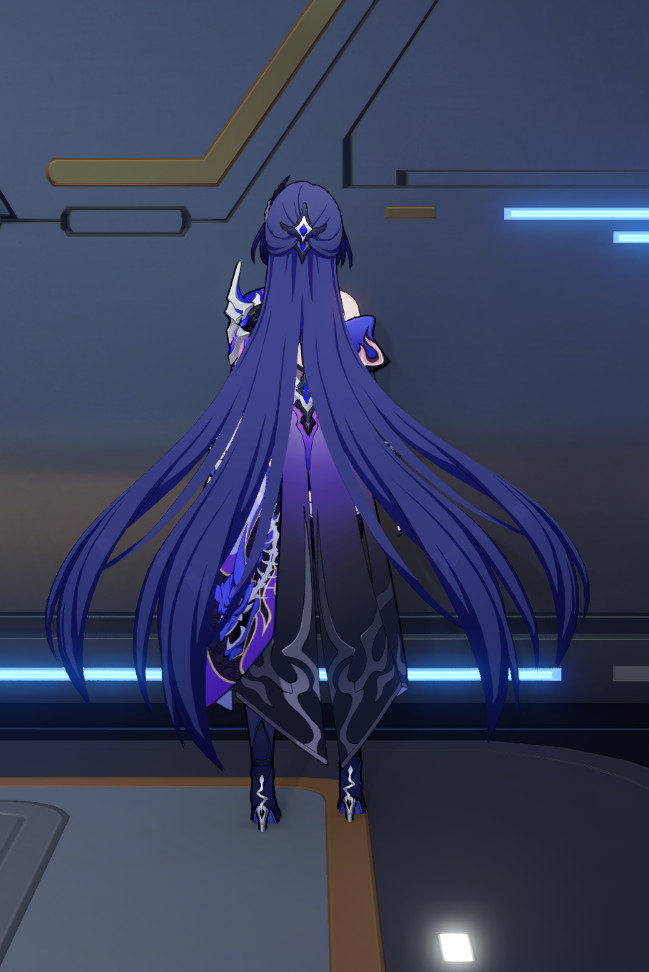 Acheron Hair Options Mod for Honkai Star Rail | HSR Mods