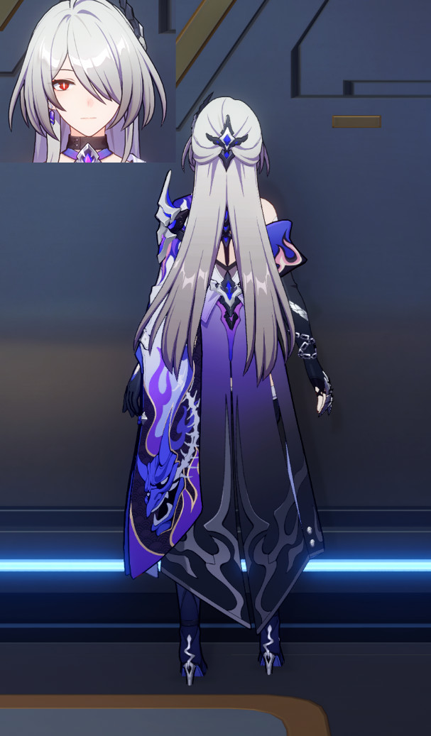 Acheron Hair Options Mod for Honkai Star Rail | HSR Mods