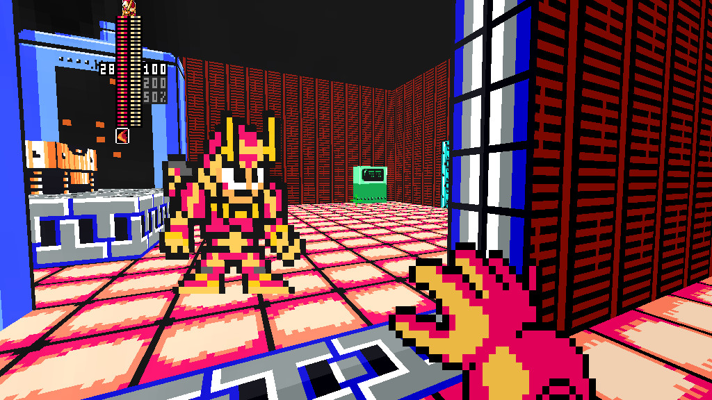 Fighting Fefnir Mod for Mega Man 8-bit Deathmatch | MM8BDM Mods