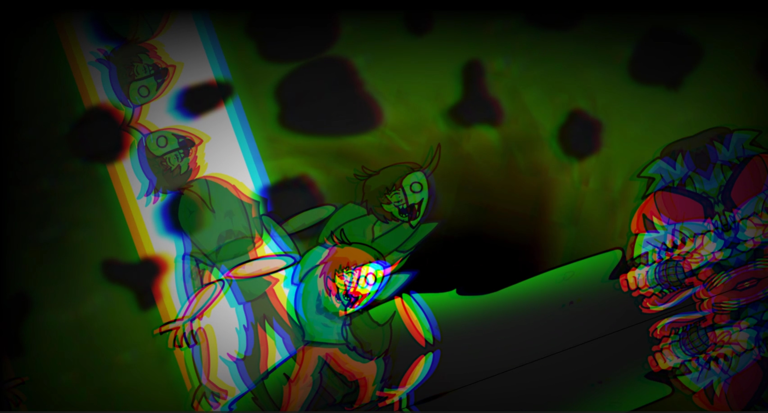 Shaggy rejected remix fanchart Mod for Friday Night Funkin' | FNF Mods