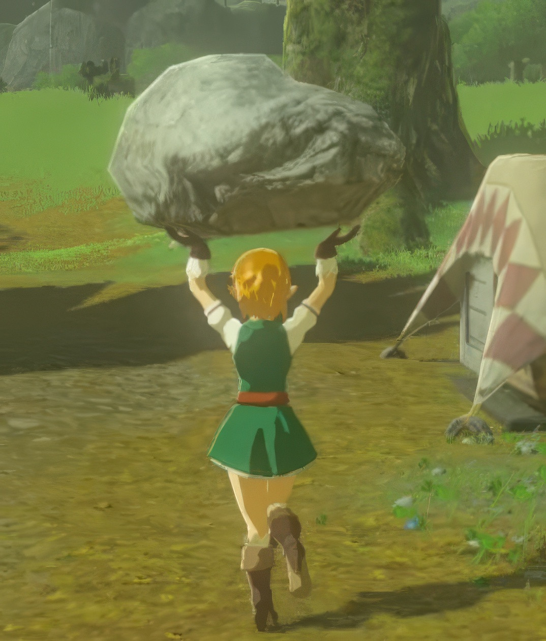 Girly Animation Pack Mod for The Legend of Zelda: Breath of the Wild ...