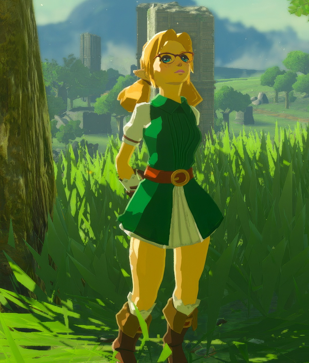 Girly Animation Pack Mod for The Legend of Zelda: Breath of the Wild ...