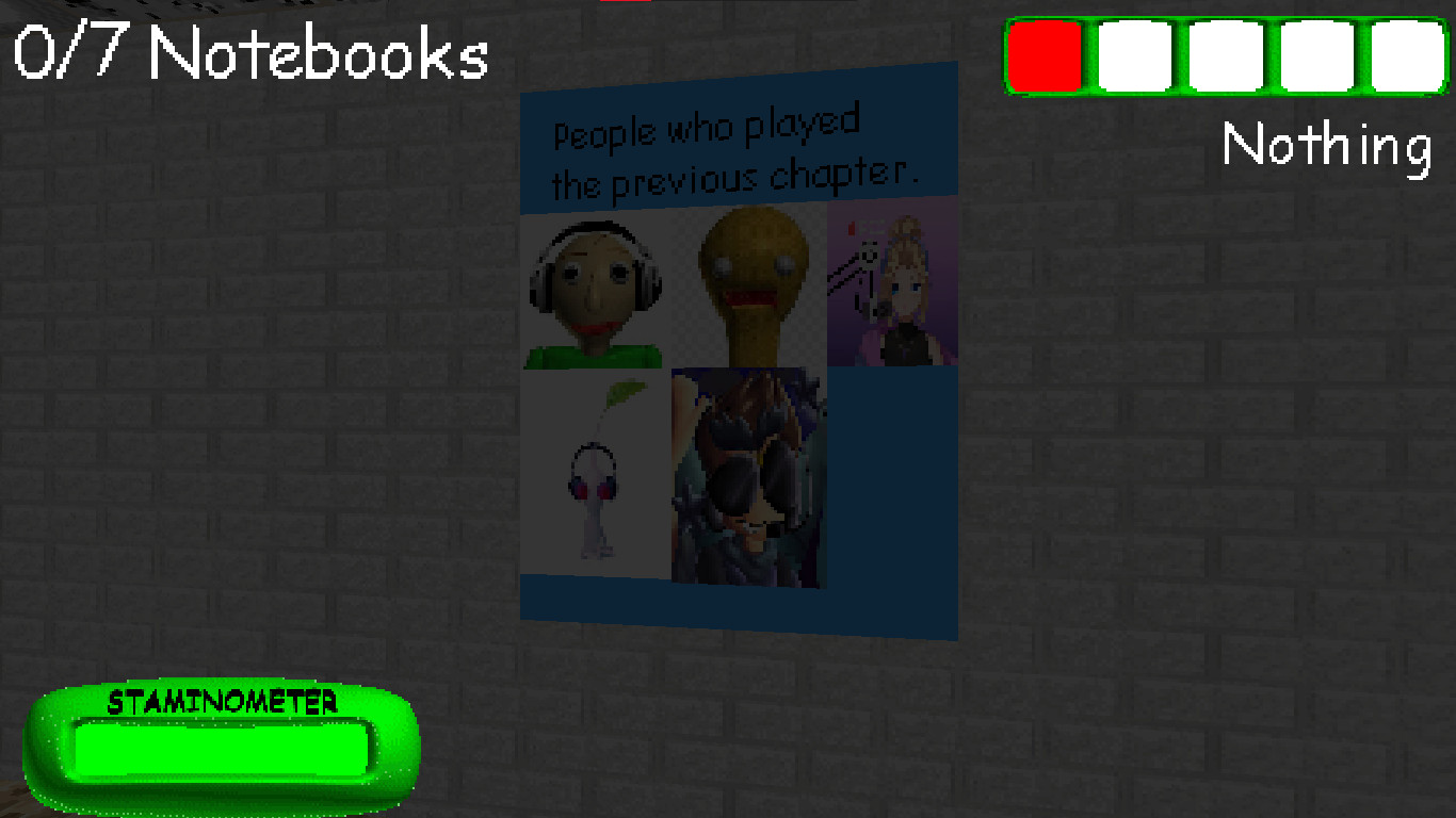 Baldi's Basics But Something's...???: Chapter Two Mod for Baldi's ...