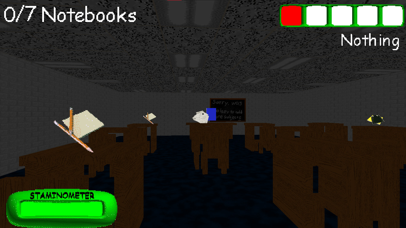 Baldi's Basics But Something's...???: Chapter Two Mod for Baldi's ...