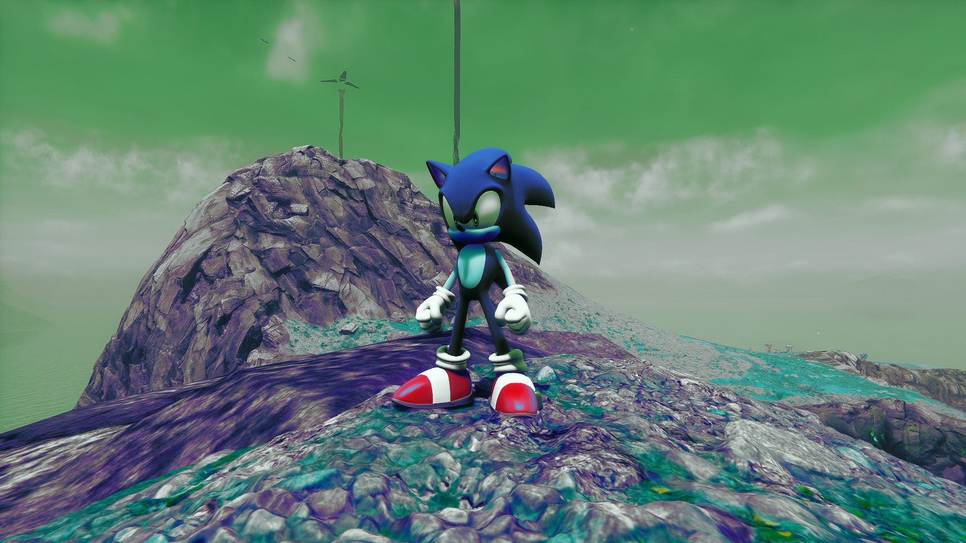 Planet Namek Kronos/Rhea (LUT) Mod for Sonic Frontiers | Frontiers Mods