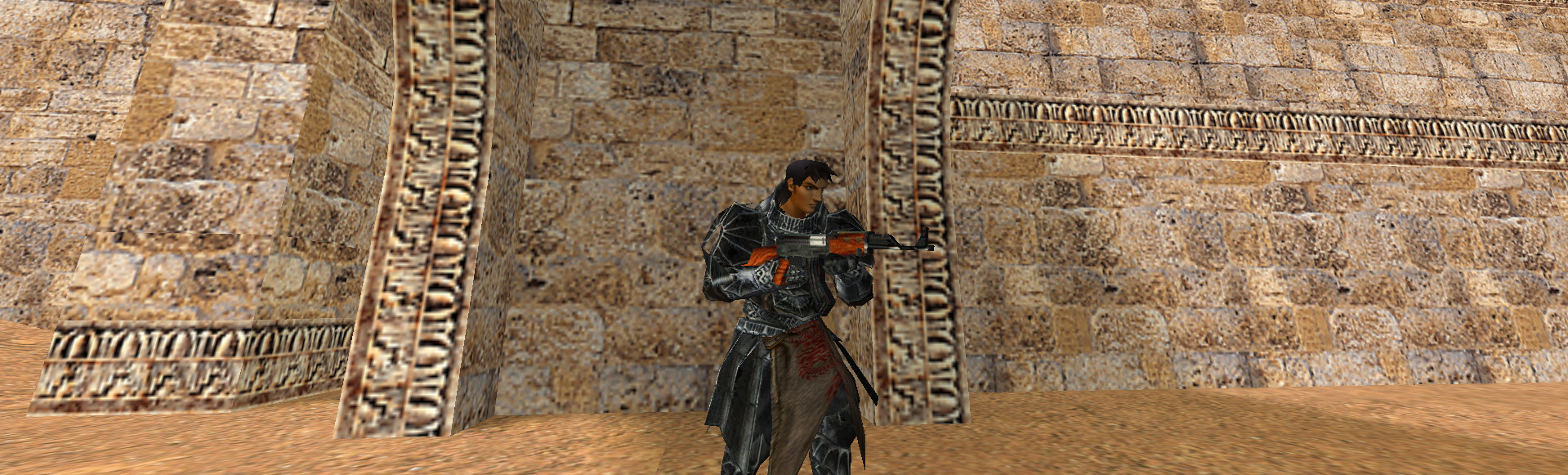 Metin2 - Warrior Black & Blue Steel Armour Mod for Counter-Strike 1.6 ...