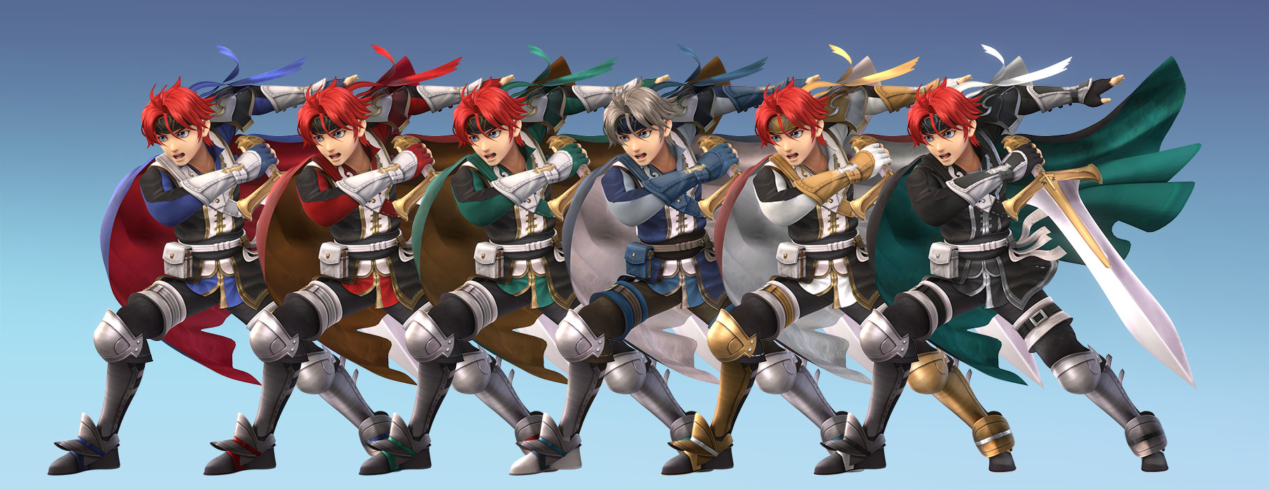 Roy Ultimate Pose Cosmetic Pack Mod for Super Smash Bros. Brawl | Brawl ...